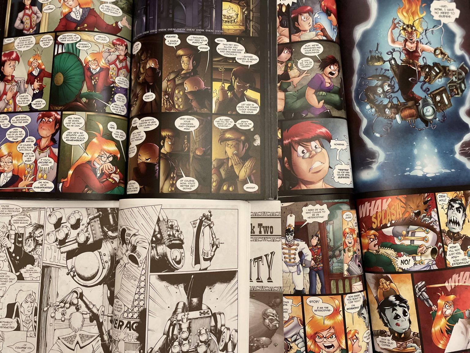 Girl Genius steampunk webcomic - HipMonsters