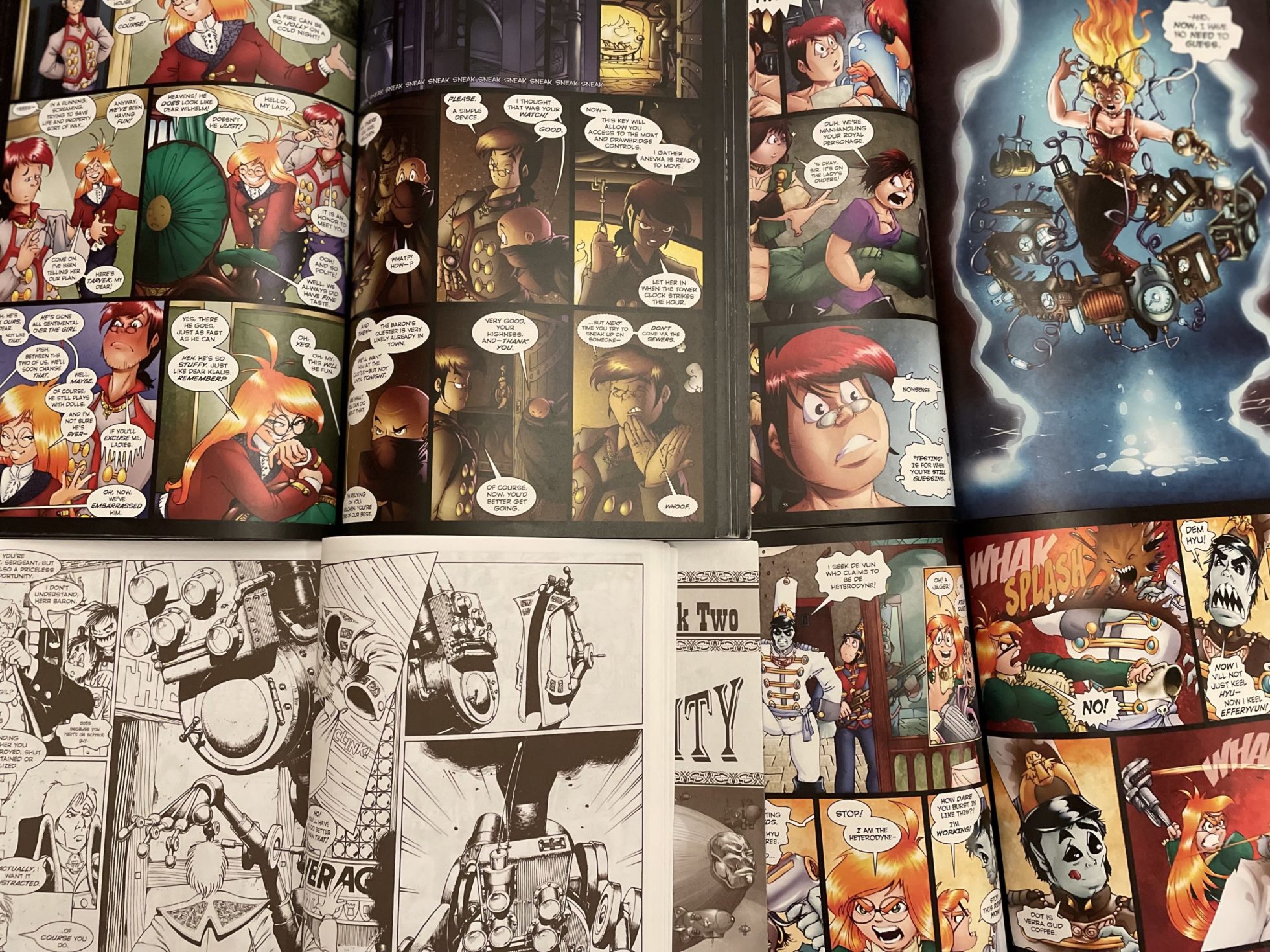 Girl Genius steampunk webcomic - HipMonsters